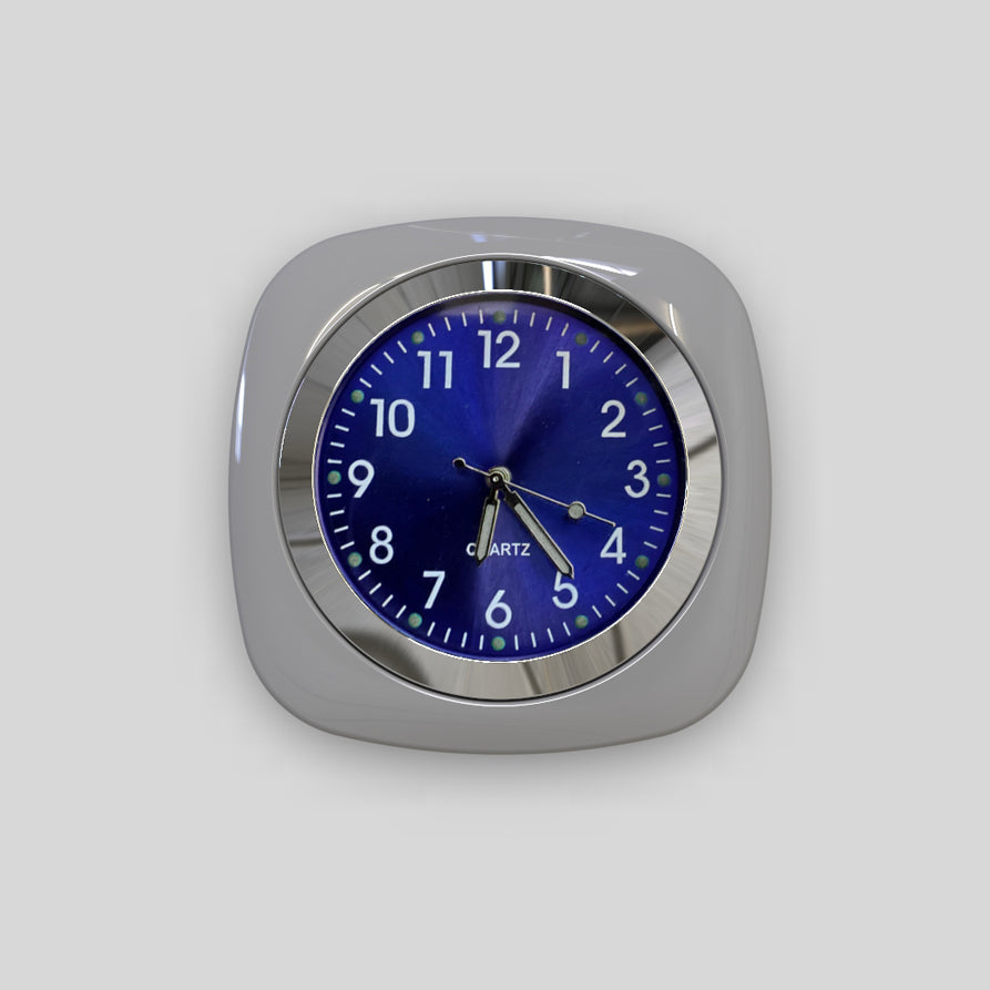Dash Clock Mini - Blue dial face – project-therapy-design
