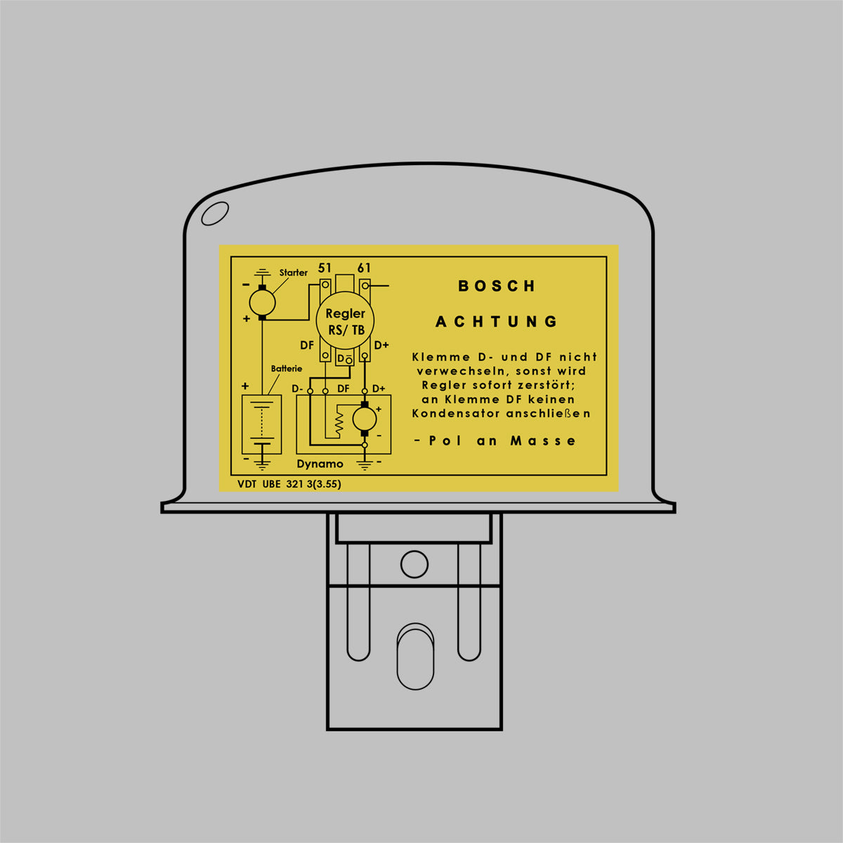Regulator Decals - Early and Late models – project-therapy-design